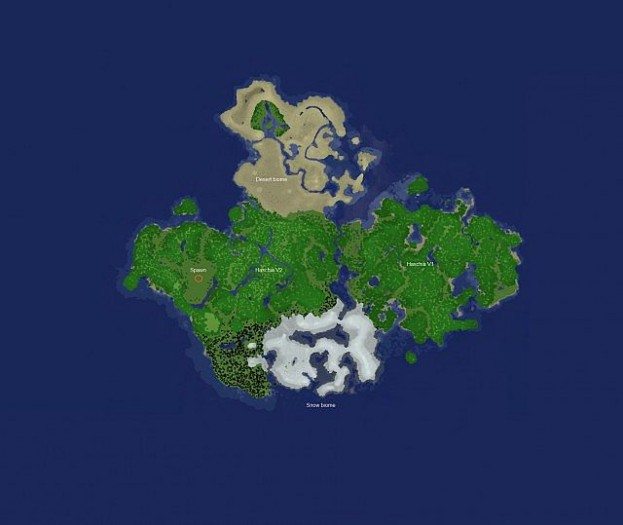 [Map] Eldaria Island [1.0.0] - Minecraft-France