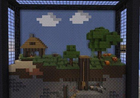 [Map] Minecraft World in a box - Minecraft-France