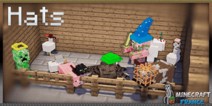 [Mod] Hats Mod [1.7.10] - Minecraft-France