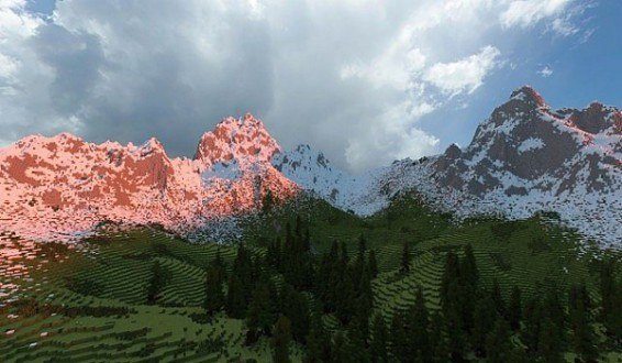 [Map] Alpine Valley [1.7.9] - Minecraft-France