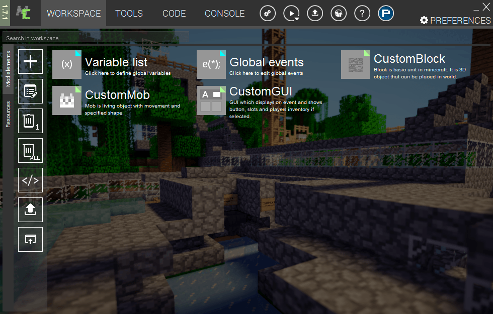 [Logiciel] MCreator [1.7.10 - 1.10.2] - Minecraft-France