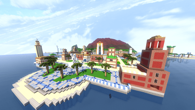 [Map] Mario Sunshine [1.8] - Minecraft-France
