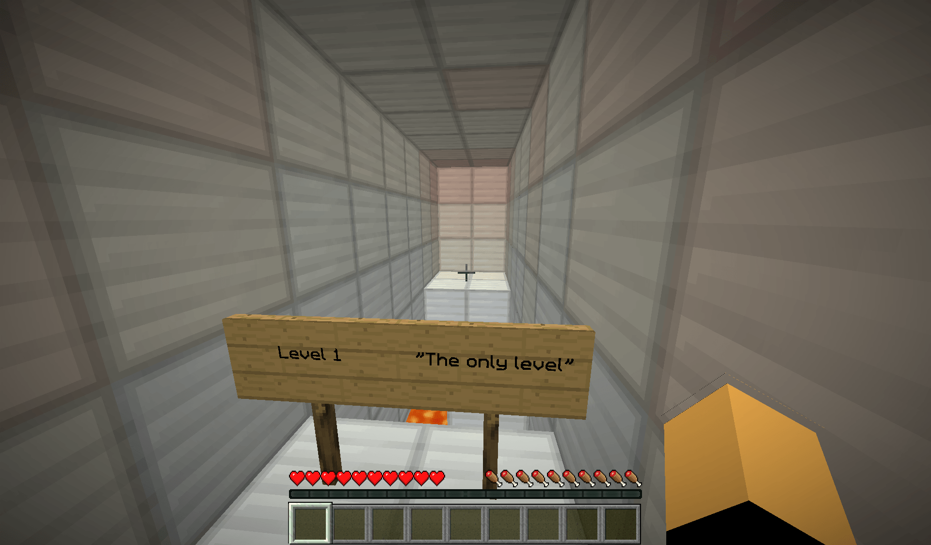 [Map] There is Only One Level [1.8+] - Minecraft-France