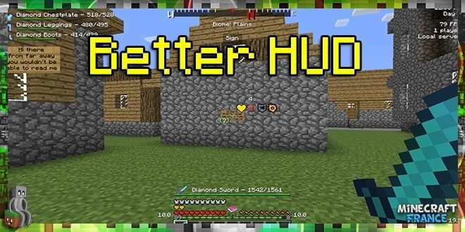 [Mod] Better HUD [1.7.10 - 1.10.2] - Minecraft-France