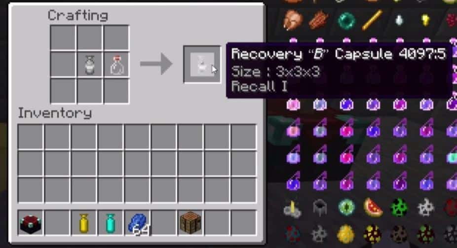 capsules mod minecraft 1.8