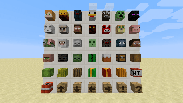 Minecraft Custom Heads 1.8