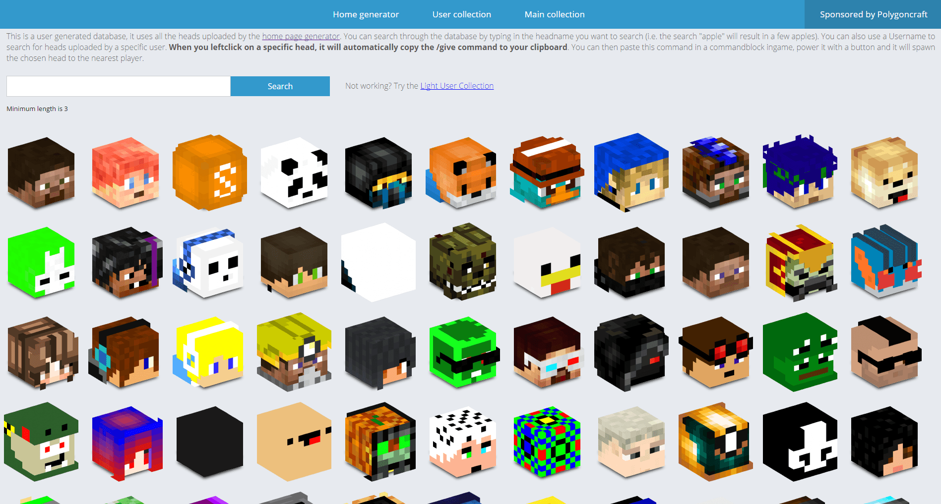Minecraft Custom Heads 1.8