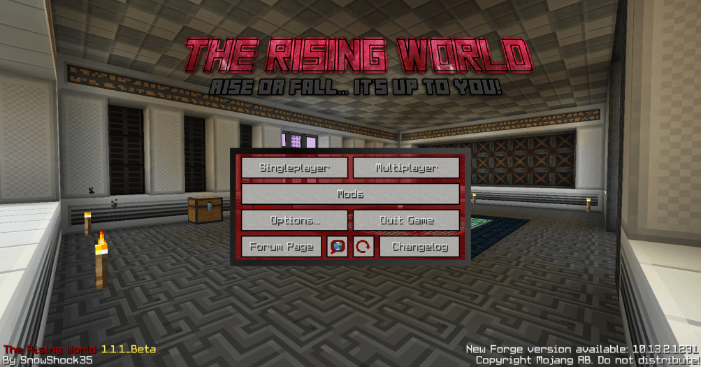 [Mod] Custom main menu [1.7.10 - 1.11.2] - Minecraft-France