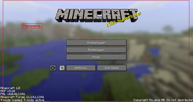 [Mod] Custom Main Menu [1.7.10 - 1.12.2]