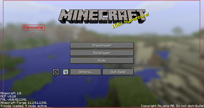 [Mod] Custom Main Menu [1.7.10 - 1.12.2]