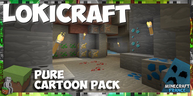 [Resource Pack] LokiCraft PureCartoonPack [1.11+] - Minecraft-France