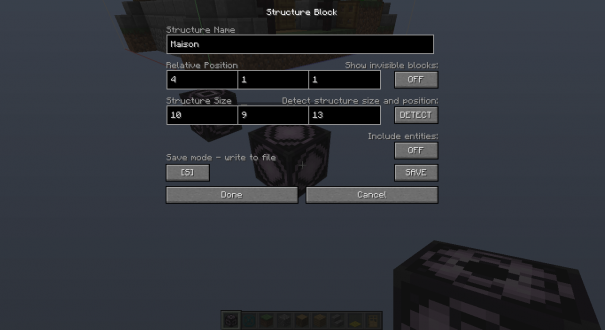Comment utiliser les blocs de structure ? - Minecraft-France