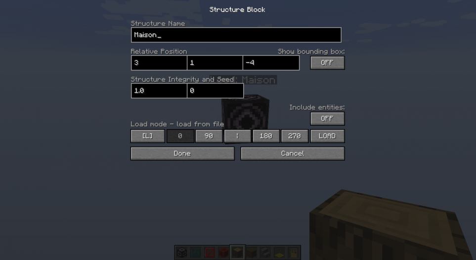 Comment utiliser les blocs de structure ? - Minecraft-France