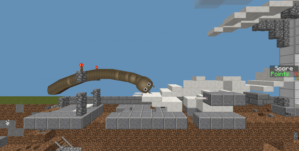 [Map] Destructive Worms [1.10] - Minecraft-France