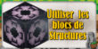 Comment utiliser les blocs de structure ? - Minecraft-France
