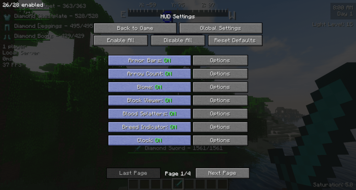 [Mod] Better HUD [1.7.10 - 1.12.2] - Minecraft-France