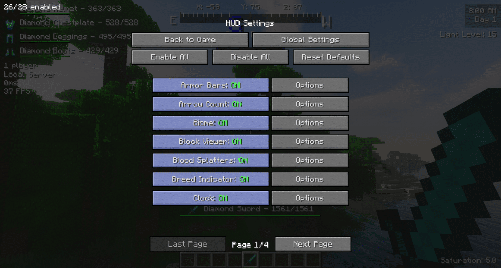 [Mod] Better HUD [1.7.10 - 1.12.2] - Minecraft-France