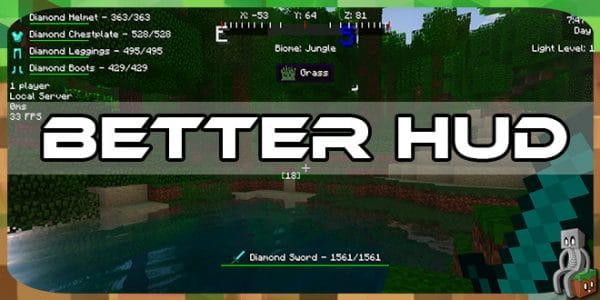 [Mod] Better HUD [1.7.10 - 1.12.2] - Minecraft-France