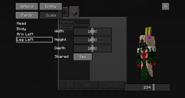 Minecraft 1.11.2 more player models mod - jopoquest