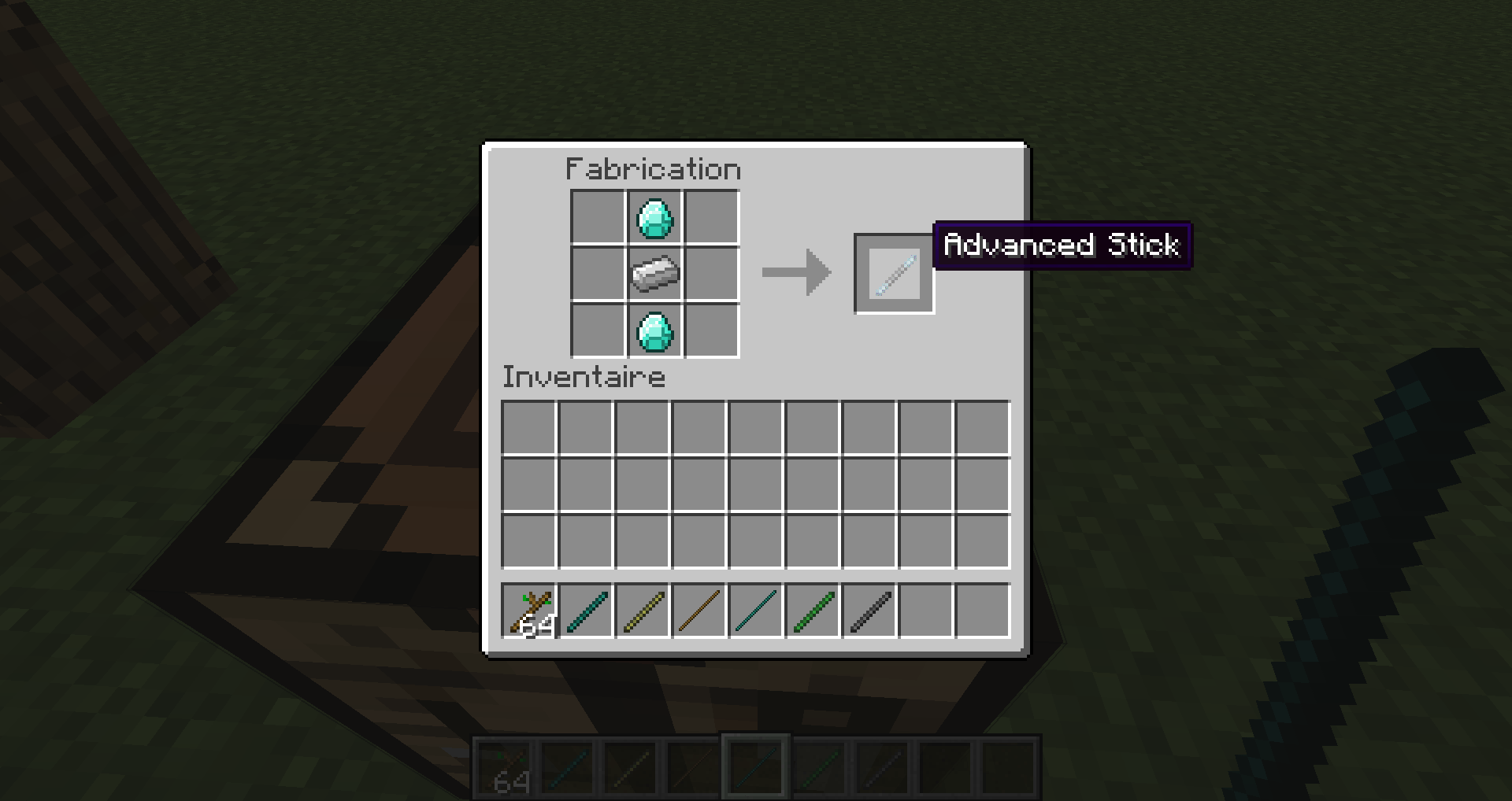 [Mod] Advanced Sticks [1.10.2] - Minecraft-France