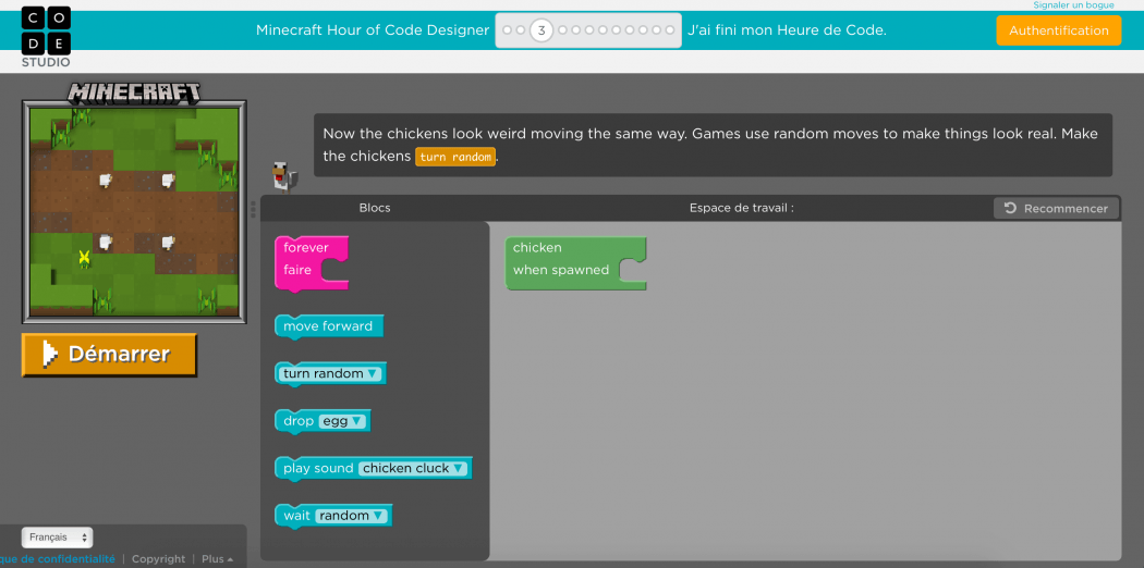 Apprenez les bases du code avec Mojang - Minecraft-France