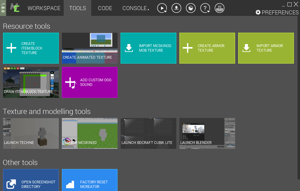 [Logiciel] MCreator [1.7.10 - 1.12.2] - Minecraft-France