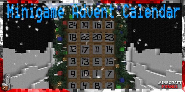[Maps] Minigame Advent Calendar [1.11] - Minecraft-France