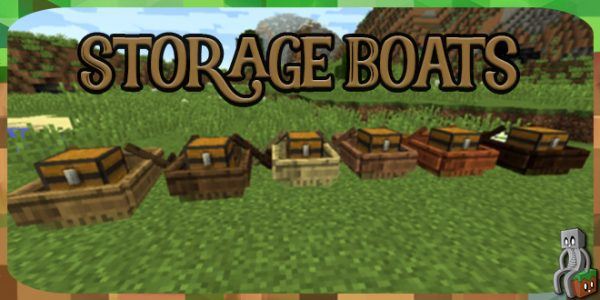 [Mod] Storage Boats [1.10.2 - 1.12.2] - Minecraft-France