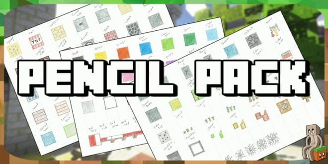 [Resource Pack] Pencil Pack [1.14] - Minecraft-France