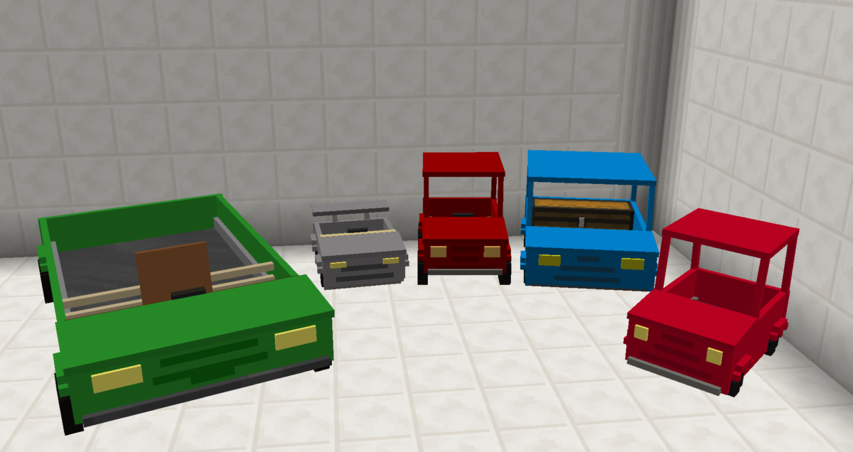 [Mod] Personal Cars [1.11.2 | 1.12.2] - Minecraft-France