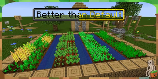 [Resource Pack] Better Than Default [1.7- 1.14] - Minecraft-France