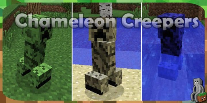 [Mod] Chameleon Creepers [1.7.10 - 1.12.2] - Minecraft-France