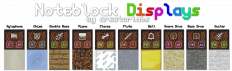 [Resource Pack] Note-Block Display 3D [1.13 - 1.19] - Minecraft-France