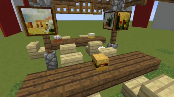 [No mod] Food stand [1.12] - Minecraft-France