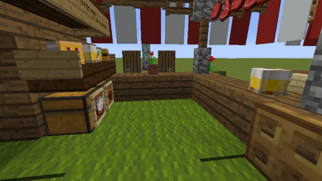 [No mod] Food stand [1.12] - Minecraft-France