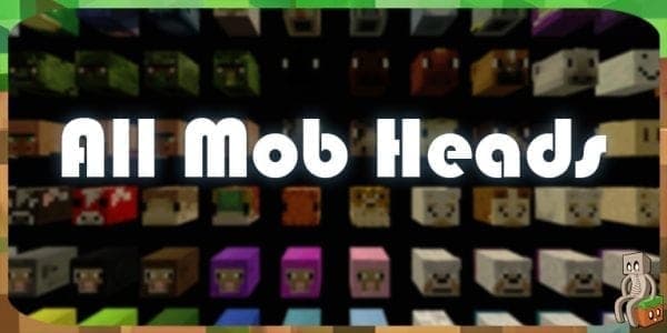[datapack] All Mob Heads [1 13] Minecraft France