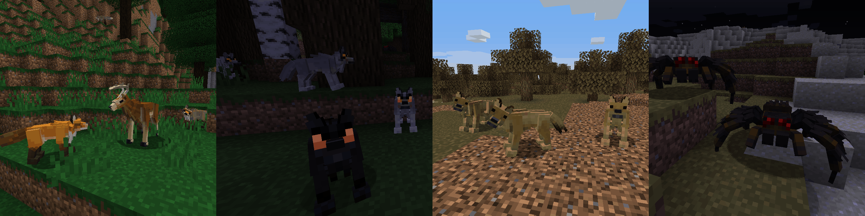 Mod : Better Animals Plus [1.12.2 - 1.16.4] - Minecraft-France