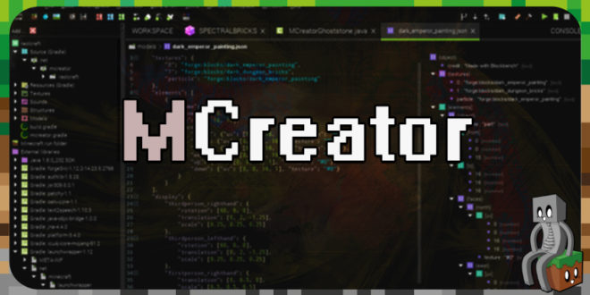 Réalisez vos Mods Minecraft avec MCreator - Minecraft-France