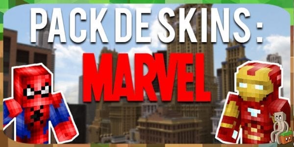 [Pack de Skins] Marvel - Minecraft-France