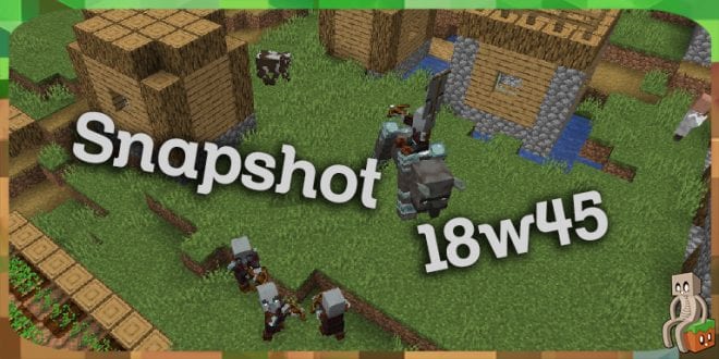 Minecraft 1.14 : Snapshot 18w45a - Minecraft-France