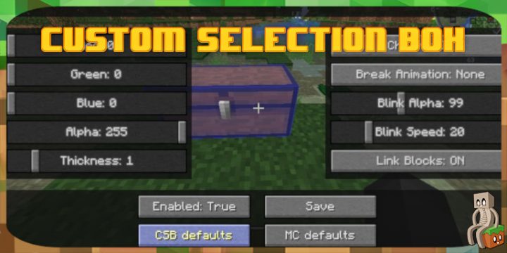 [Mod] Custom Selection Box [1.12.2 - 1.14.3] - Minecraft-France