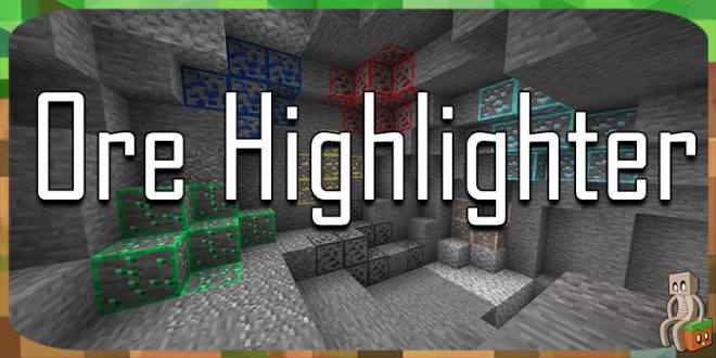 [Resource pack] Ore Highlighter [1.12 - 1.13] - Minecraft-France