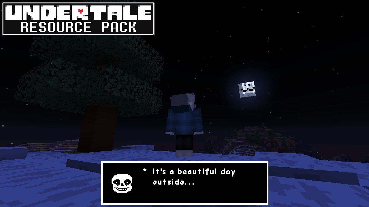 [Resource Pack] Undertale [1.13] - Minecraft-France