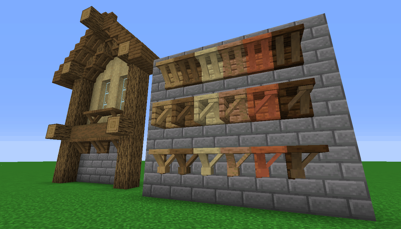 [Resource Pack] Stair Supports [1.13] - Minecraft-France