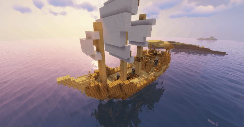 [Datapack] Ships out on the oceans [1.13.2] - Minecraft-France