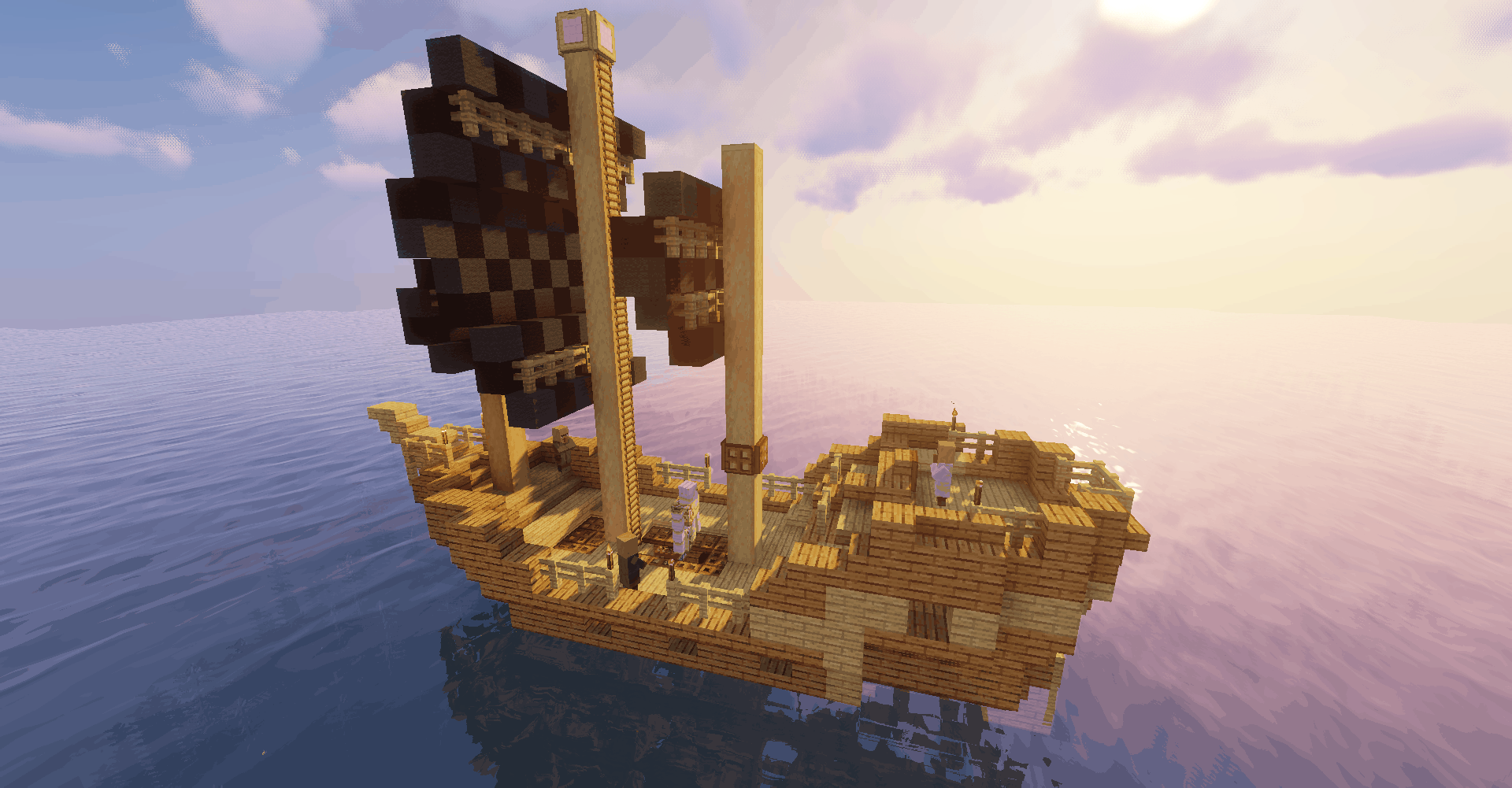 [Datapack] Ships out on the oceans [1.13.2] - Minecraft-France