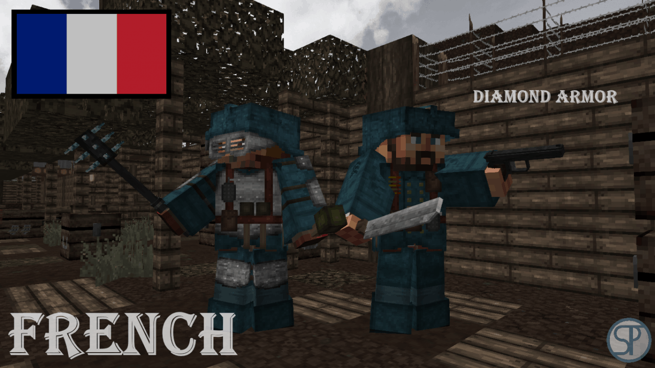 [Resource Pack] World War I [1.8 - 1.14] - Minecraft-France
