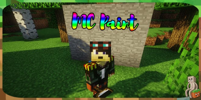 Mod : MC Paint ️ [1.12.2 - 1.19.3] - Minecraft-France
