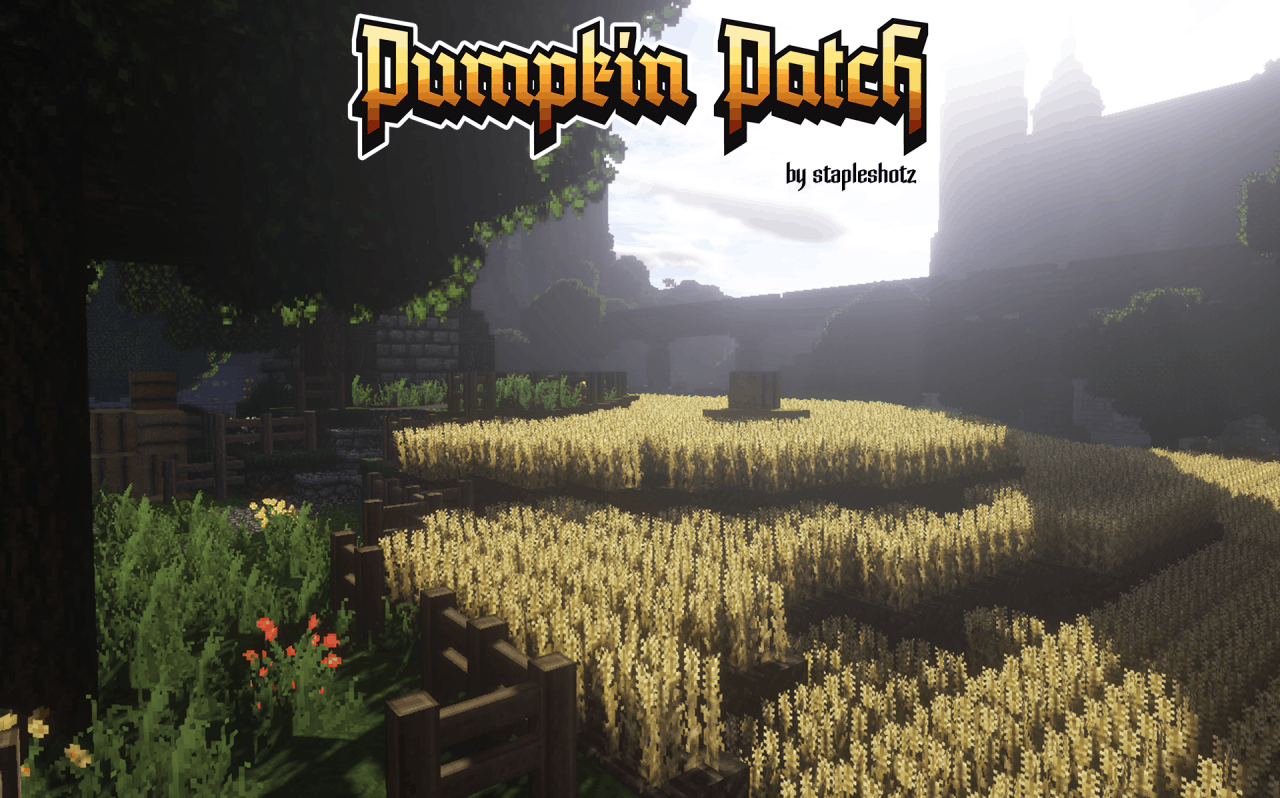 [Resource Pack] Pumpkin Patch [1.9 - 1.14] - Minecraft-France
