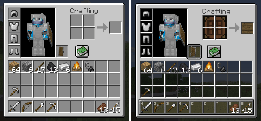 Resource Pack : InventorySense UI [1.8 - 1.16] - Minecraft-France